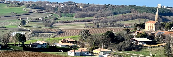 Gensac : le village de Gensac-82