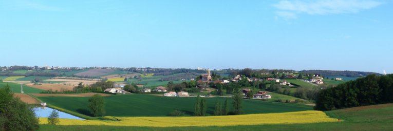 Gensac : le village de Gensac-82