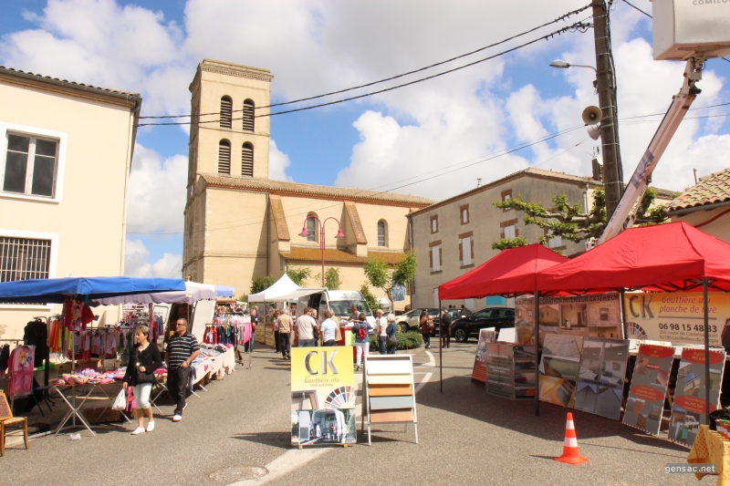 Reportages extérieurs au village de Gensac